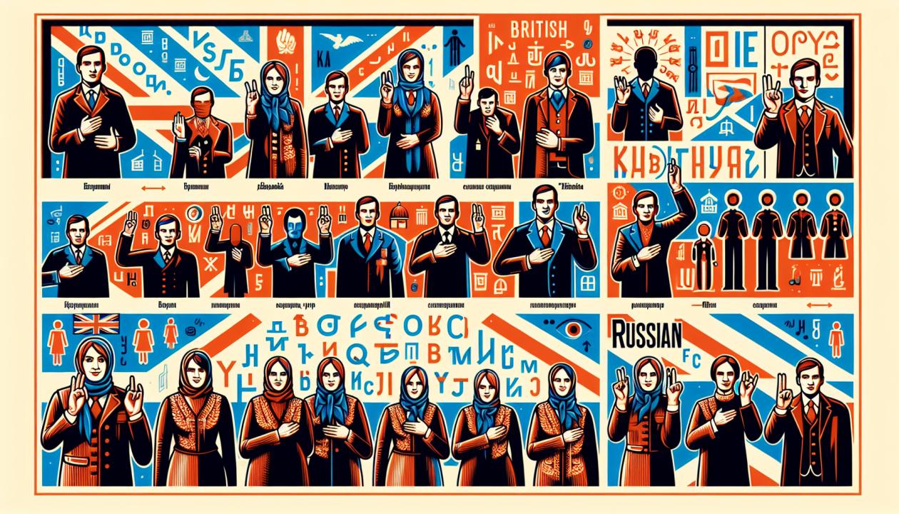 Gesture Languages of the UK and Russia: A Comparative Study | The ...