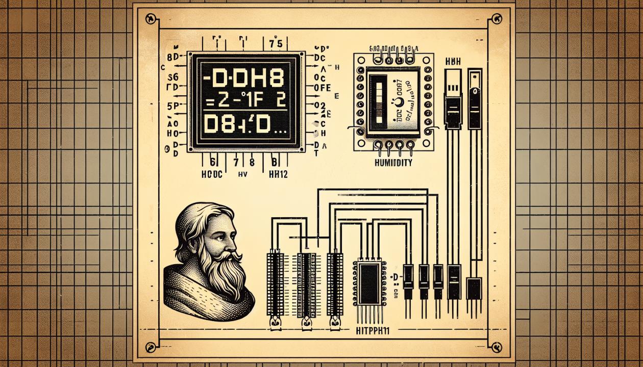 Проектирование измерителя влажности и температуры на основе датчика ...