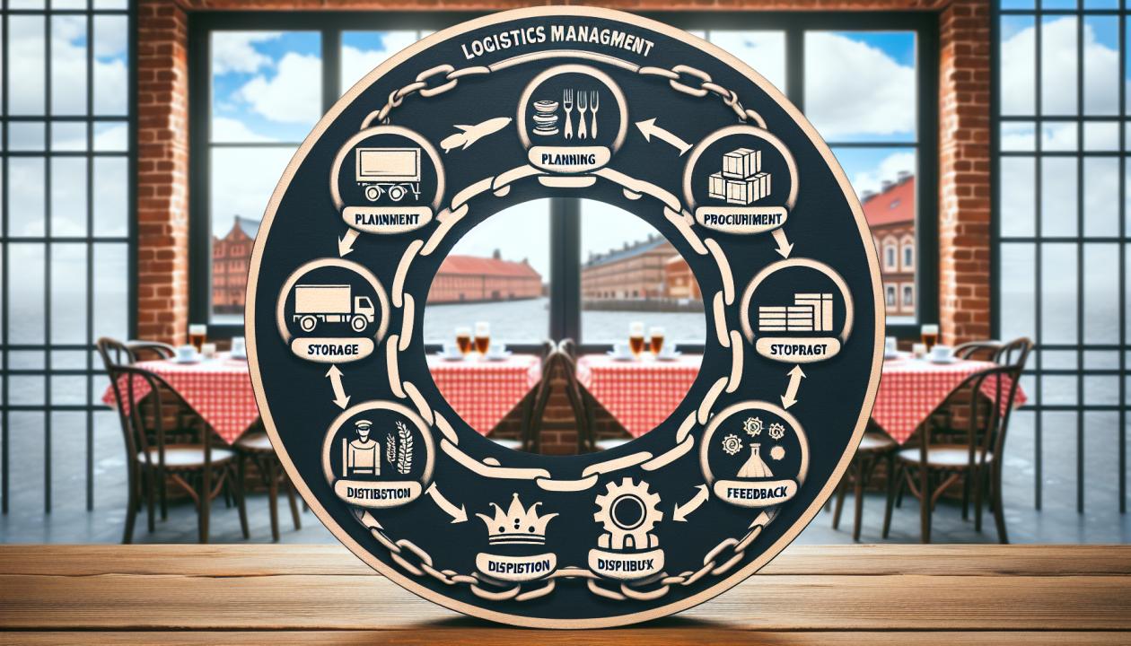 Кольцо управления логистической цепи для ресторана Rostics | Разработка ...